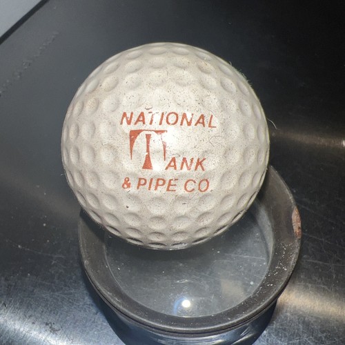 Vintage MacGregor Hi React Golf Ball National Tank & Pipe Co ...