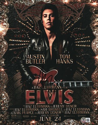 Austin Butler Signed Autograph Elvis Movie 11x14 Photo Presley Beckett ...