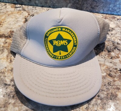 Proffesnial Grounds Management Society Vintage Trucker Hat | eBay