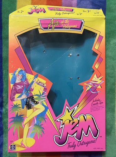 Jem Aja of The Holograms Vintage 1986 Truly Outrageous BOX ONLY See ...