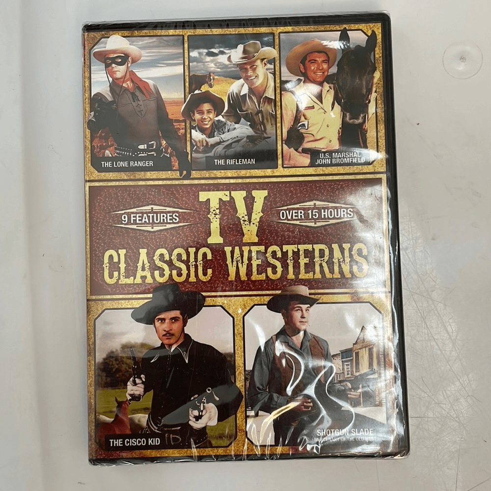 New in packaging TV Classic Westerns DVD 2013 featuring The Lone Ranger ...