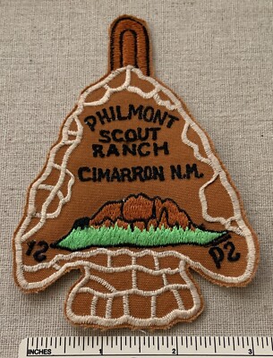 PHILMONT SCOUT RANCH Cimarron NM Arrowhead PATCH Camp Hike - NOT ...