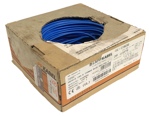Lapp Kabel H07V-K 1 x 2.5 Tinned Blue Wire 450/750 V 100 M | eBay