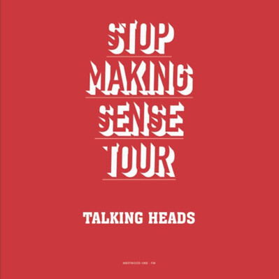 Stop Making Sense Tour-Vinyle Rouge - Talking Heads | eBay
