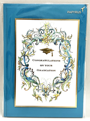 Papyrus "Graduation" Card-Congratulations On Your Graduation-1 Card | eBay
