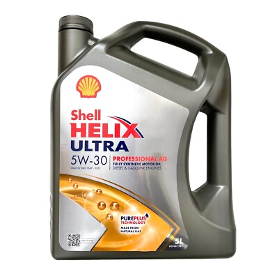 Shell Helix Ultra Professional AG 5W-30 5W30 Full Synthetic Engine Oil ...
