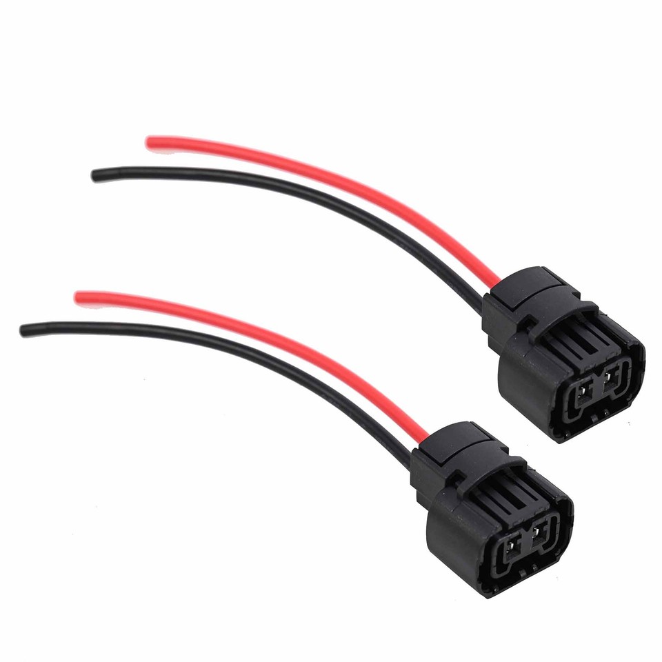 Wire Pigtail Female PS24W 5202 H16 Two Harness Fog Light Bulb Connector ...
