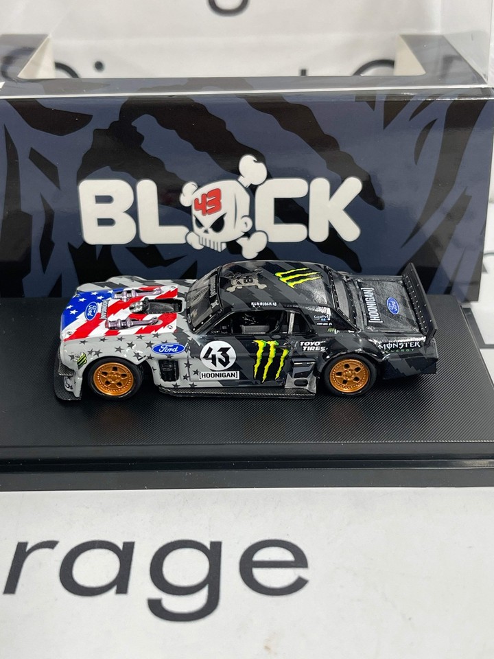 STREET WARRIOR 1965 Ford Mustang Hoonicorn RTR Ken Block 1:64 Diecast ...
