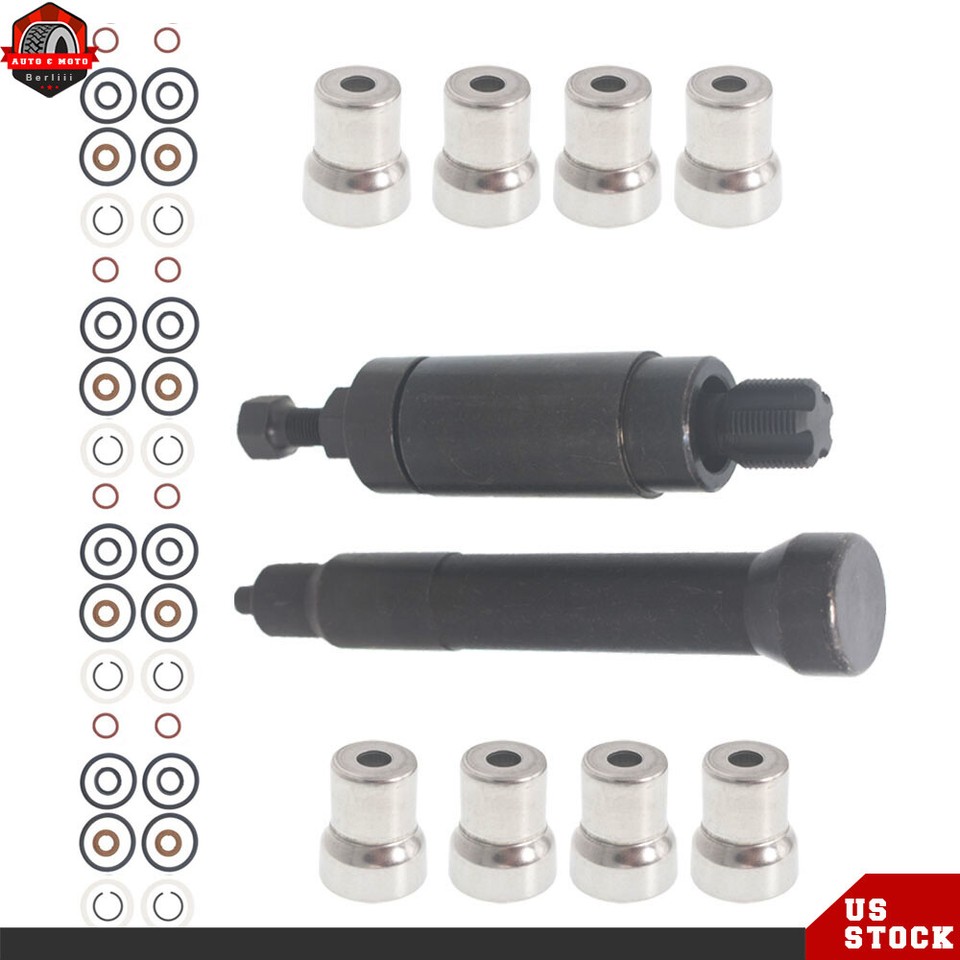 Injector Sleeve Cup Removal Tool and Install Kit For 03-10 6.0L Ford ...