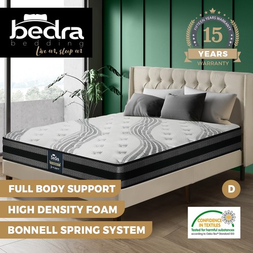 Bedra Double Mattress Breathable Luxury Bed Bonnell Spring Foam Medium ...
