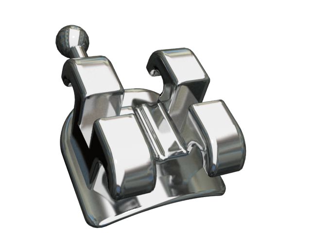 ORTHODONTIC BRACKET MBT SYSTEM SLOT .022'' W/H 3,4,5 MESH BASE ...