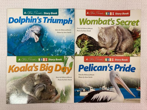 Steve Parish Australian Animal books young readers photo stories ...