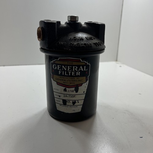 General Filters Inc. Fuel Filter 2A-17AF Element 2A-710 Wool Felt 1/2 ...