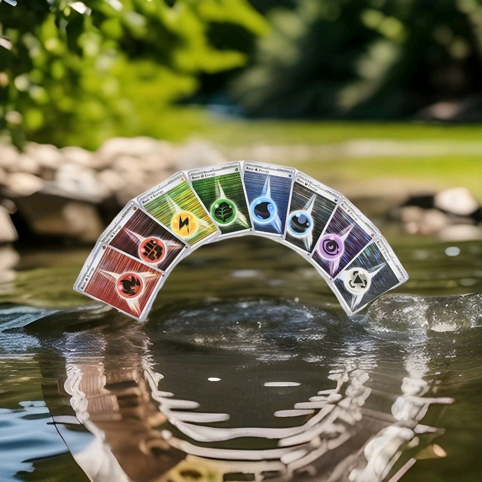 [Lot Of 8] SVE 17-24 Horizontal Holo Energy Set Black Bolt White Flare ...