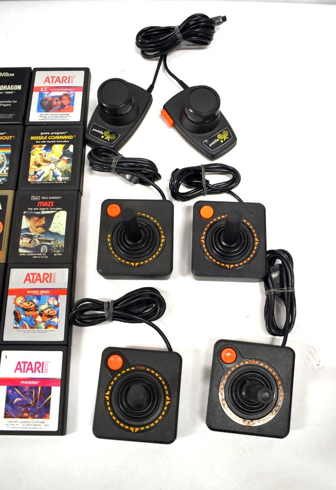 Atari CX-2600A Video Computer System Console With Controllers & 20 ...