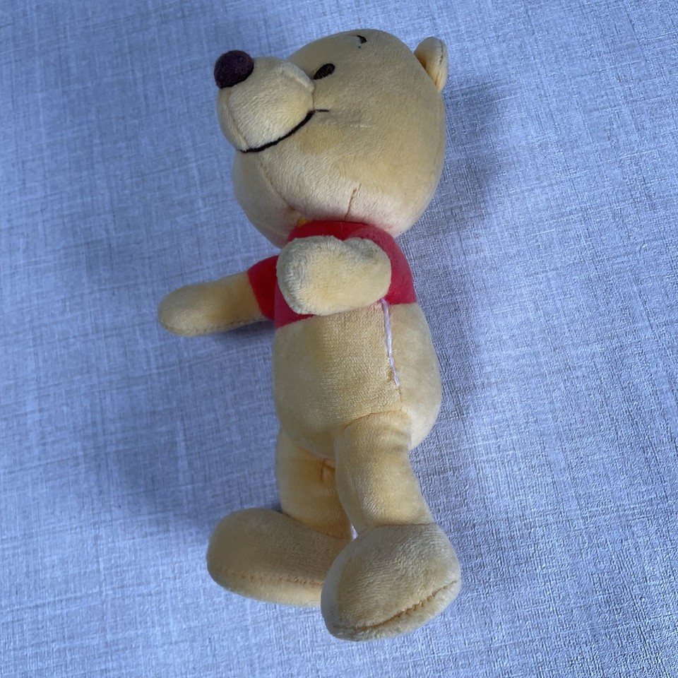 Disney Parks nuiMOs Winnie the Pooh Bear Poseable Plush Toy 6.5" With ...