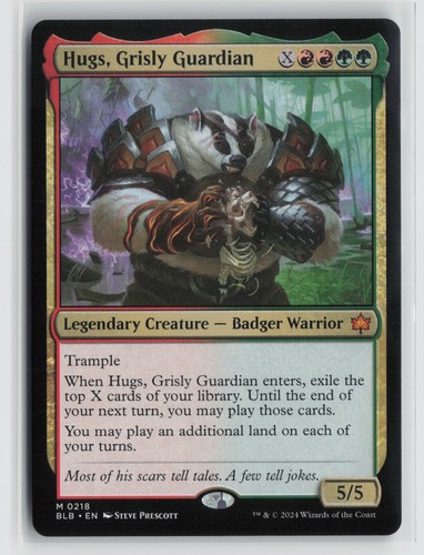 Hugs, Grisly Guardian 0218 Bloomburrow BLB MTG Magic | eBay