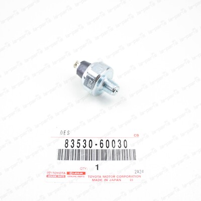 New Genuine Toyota 1974-1986 Engine Oil Pressure Switch Assy 83530 ...