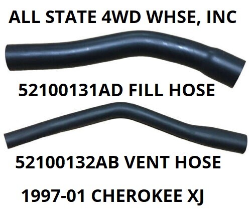 Fuel Filters For Jeep Cherokee Complete Fuel Fill Hose & Vent Hose ...