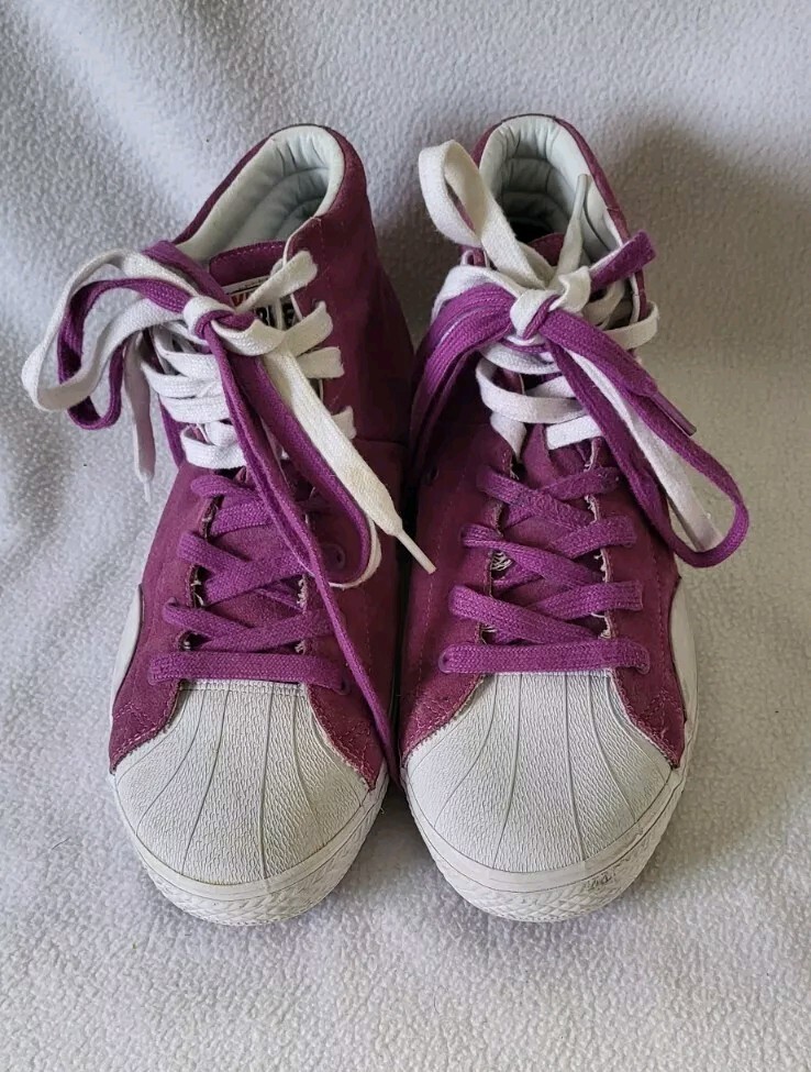 RARE Vision Street Wear Skateboard Shoes Purple Suede… - Gem