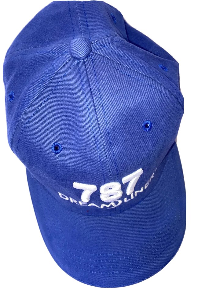 Boeing 787 DREAMLINER Hat Cap Adjustable Strapback Official Boeing ...
