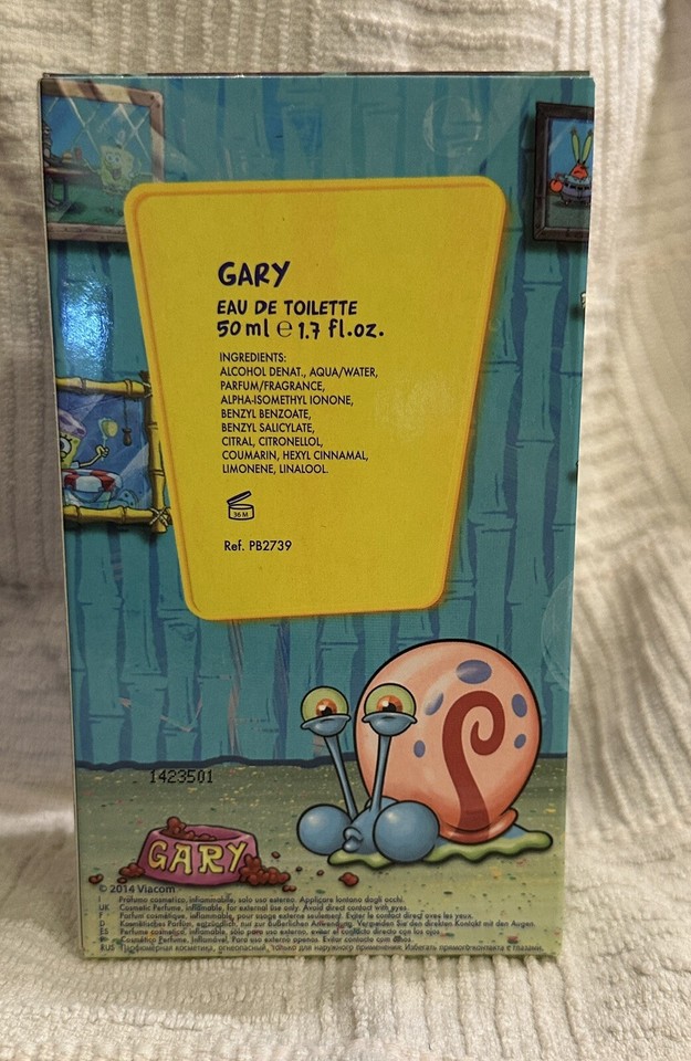 SPONGEBOB PATRICK EDT Spray 50 ml BNIB SET OF 2! | eBay