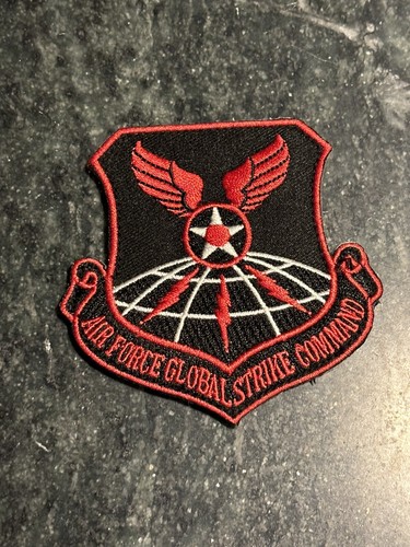 USAF PATCH GLOBAL STRIKE COMMAND 9TH BOMB SQUADRON B-1 DYESS AFB Rare ...