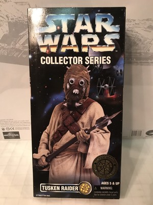 Star Wars Collector Series Tusken Raider With Gaderffii Stick 12” | eBay