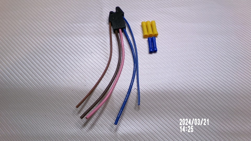 60s-70s GM Chevy Buick Olds Power Window Switch Pigtail Connector Plug ...