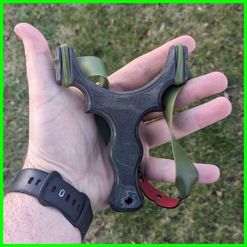 Catapult Craft Gamekeeper 105mm TTF Slingshot/Catapult - Power Hunting ...