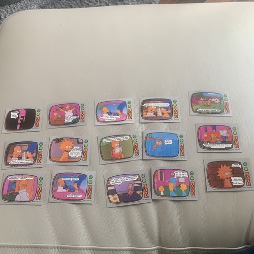 Lot of 15 - 1990 Topps THE SIMPSONS Trading Card | eBay
