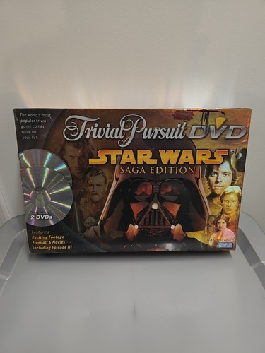 STAR WARS Saga Edition Trivial Pursuit DVD Trivia Game NEW | eBay