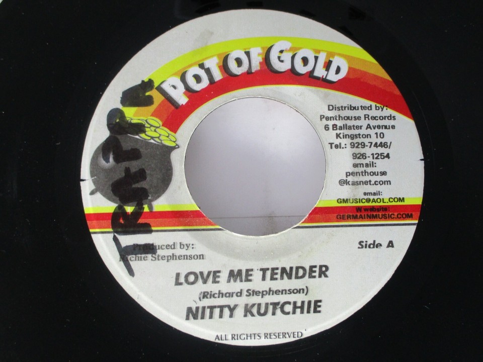 Nitty Kutchie Yankie "B"* Love Me Tender / Getting Loose 45 Pot Of Gold ...