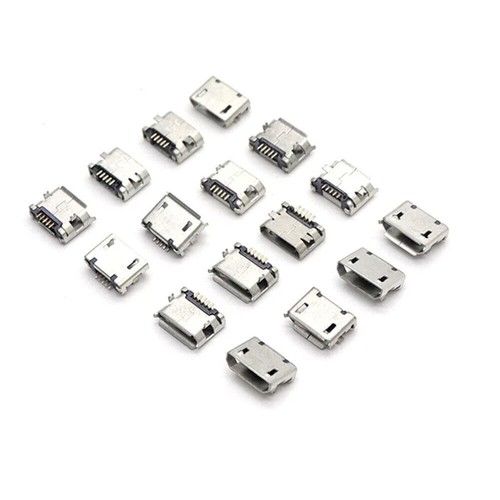 10pcs Micro USB Type B Female 5Pin Socket Jack Connector #sumaik11 | eBay
