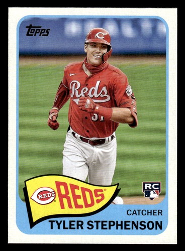 2021 Topps #T65-16 Tyler Stephenson 1965 Topps Redux Rookie REDS | eBay
