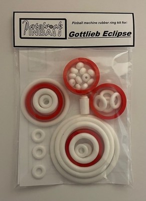 1982 Gottlieb Eclipse Pinball Machine Rubber Ring Kit | eBay