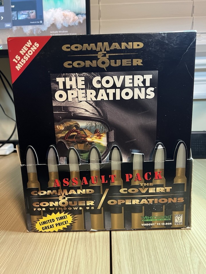 Command & Conquer Assault Pack With Tiberian Sun PC Windows 95 CD Game ...