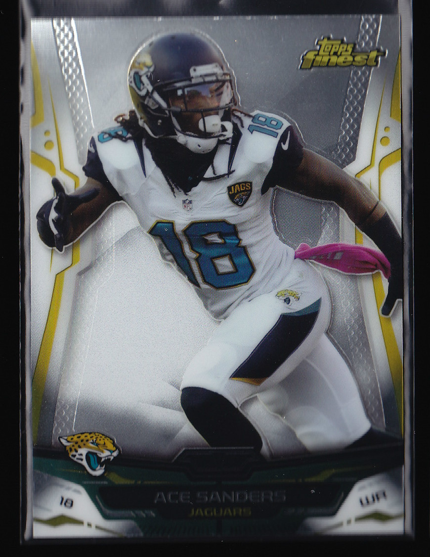 2014 TOPPS FINEST ACE SANDERS #26 JAGUARS | eBay