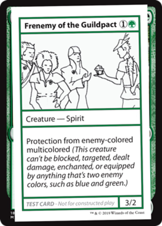 Frenemy of the Guildpact (No PW Symbol) NM, English MTG Mystery Booster ...