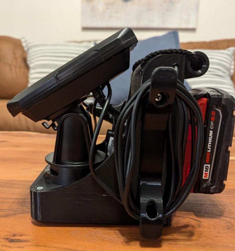 Garmin Striker 4 / 4 Plus Ice Fishing Shuttle for drill batteries READ ...