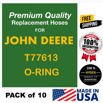 T77613 New Replacement O-ring for John Deere, Pack of 10 | eBay