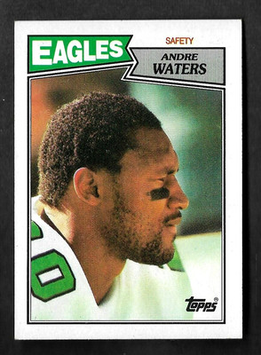 ANDRE WATERS 1987 TOPPS !!! CARD #305 EX-NM EAGLES STAR !!! | eBay