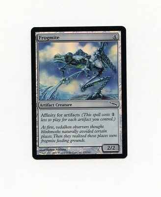 Frogmite Mirrodin FOIL Magic the Gathering | eBay