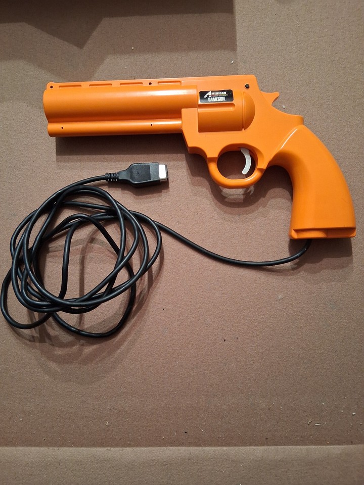 3DO American Laser Games Gun Used Orange Tested Rare | eBay
