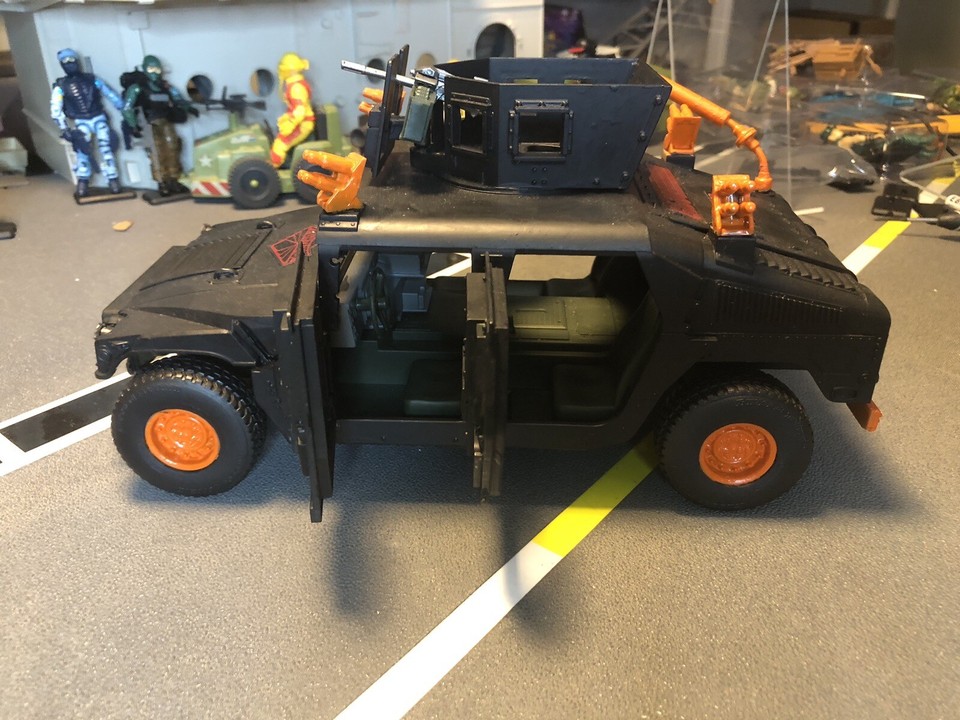 G.I. Joe Custom Night Force Humvee Hasbro 2004 Jungle Strike 1:18 | eBay