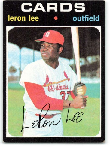 1971 Topps #521 Leron Lee EX/NM Cardinals ID:277994 | eBay
