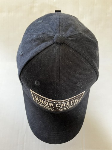 Knob Creek Bourbon Whiskey Hat Cap Black Baseball Distillery Kentucky ...