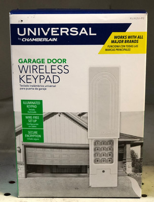 Chamberlain Universal Wireless Garage Door WIRELESS Keypad KLIK2U-P2 | eBay