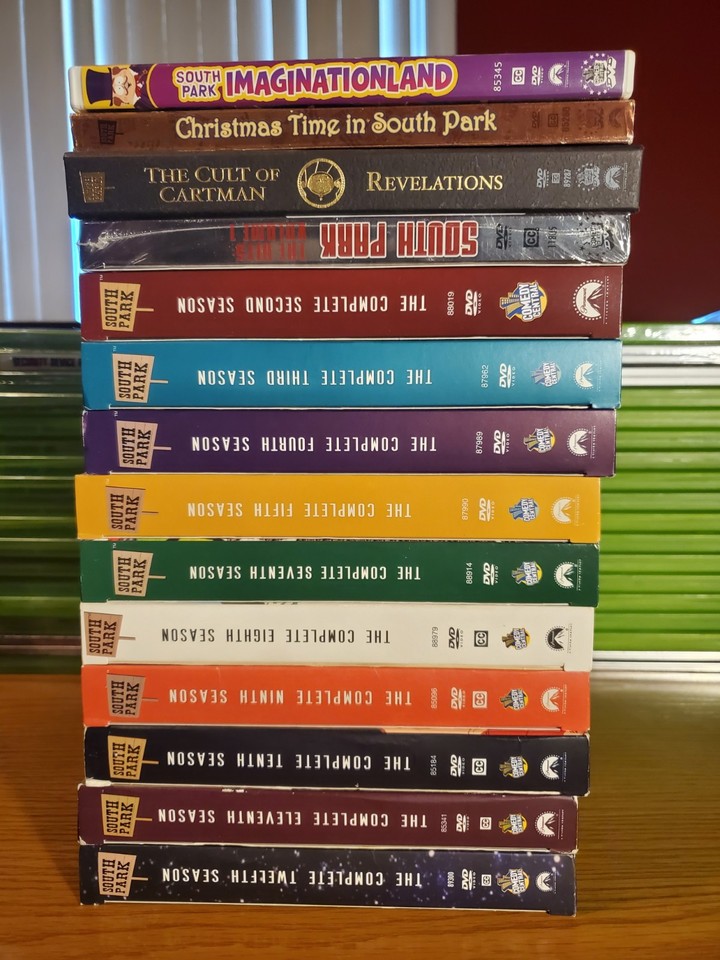 SOUTH PARK DVD COMPLETE SEASONS READ DESCRIPTION | eBay