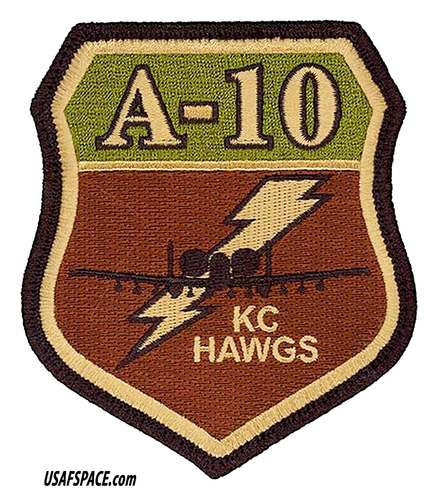 USAF 303rd FIGHTER SQ -303 FS-A-10-KC HAWGS-Whiteman AFB- ORIGINAL OCP ...